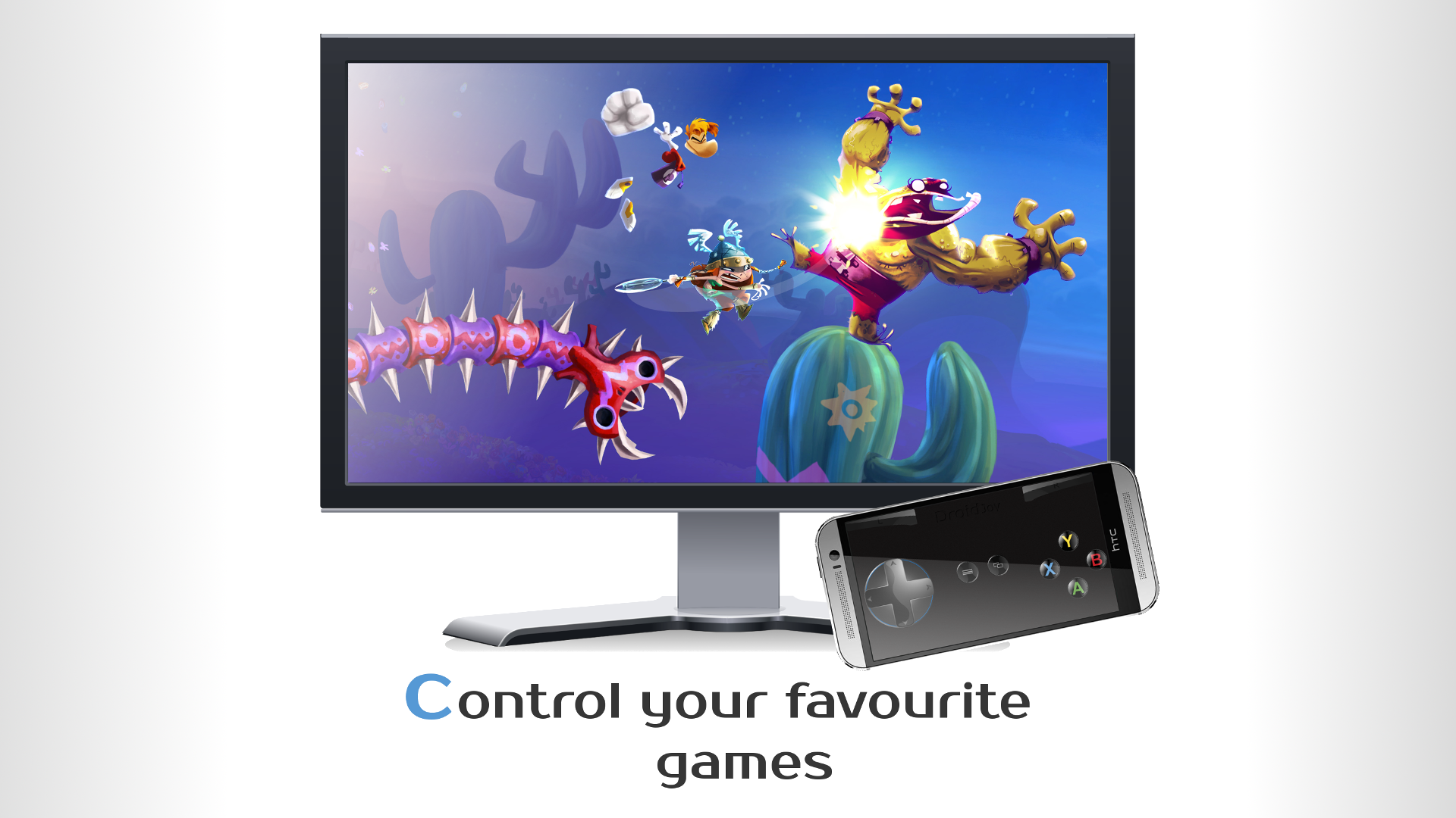 DroidJoy virtual Gamepad : Amazon.de: Apps & Spiele