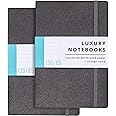 PAPERCODE Lined Journal Notebooks (2 Pack) - Luxury Journals for ...