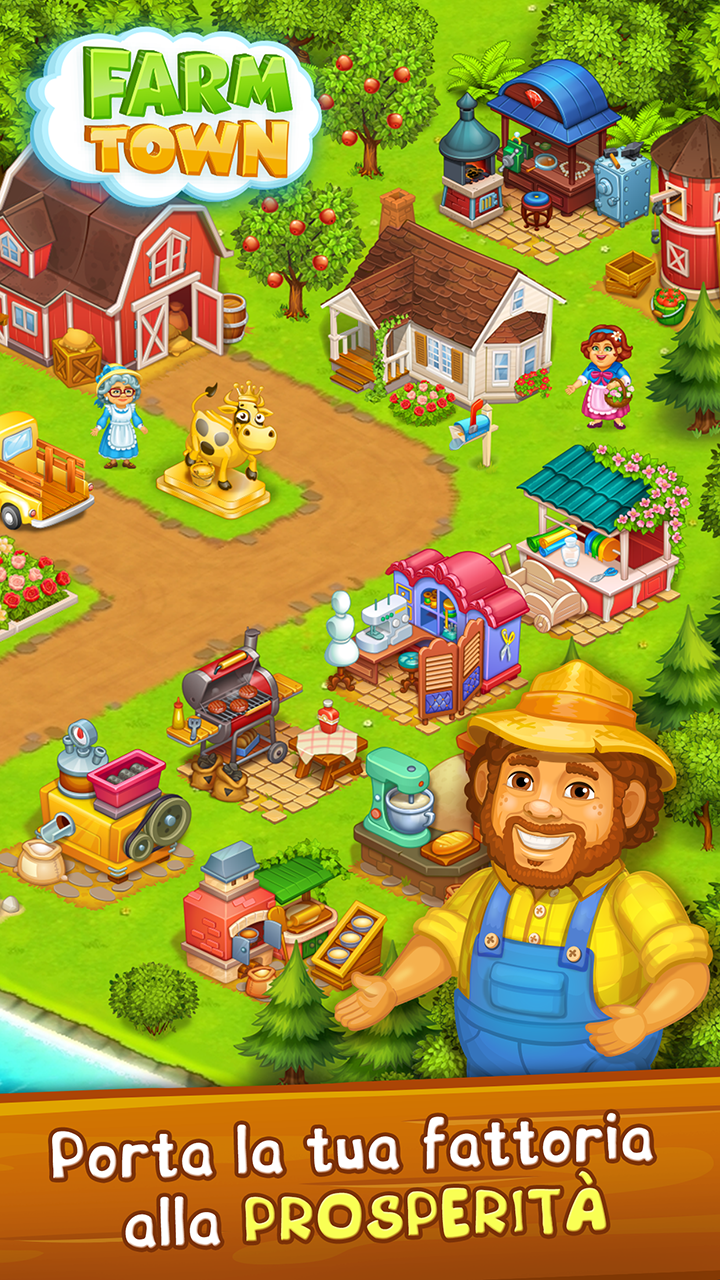 Farm Town: Città Fattoria: Città-Fattoria : Amazon.it: App e Giochi