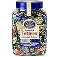 WALKERS NONSUCH Assorted Toffees and Chocolate Eclairs Jars 1.25 kg ...