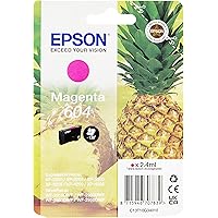 Epson 604 Pineapple, Genuine Magenta Ink Cartridge : Amazon.co.uk ...