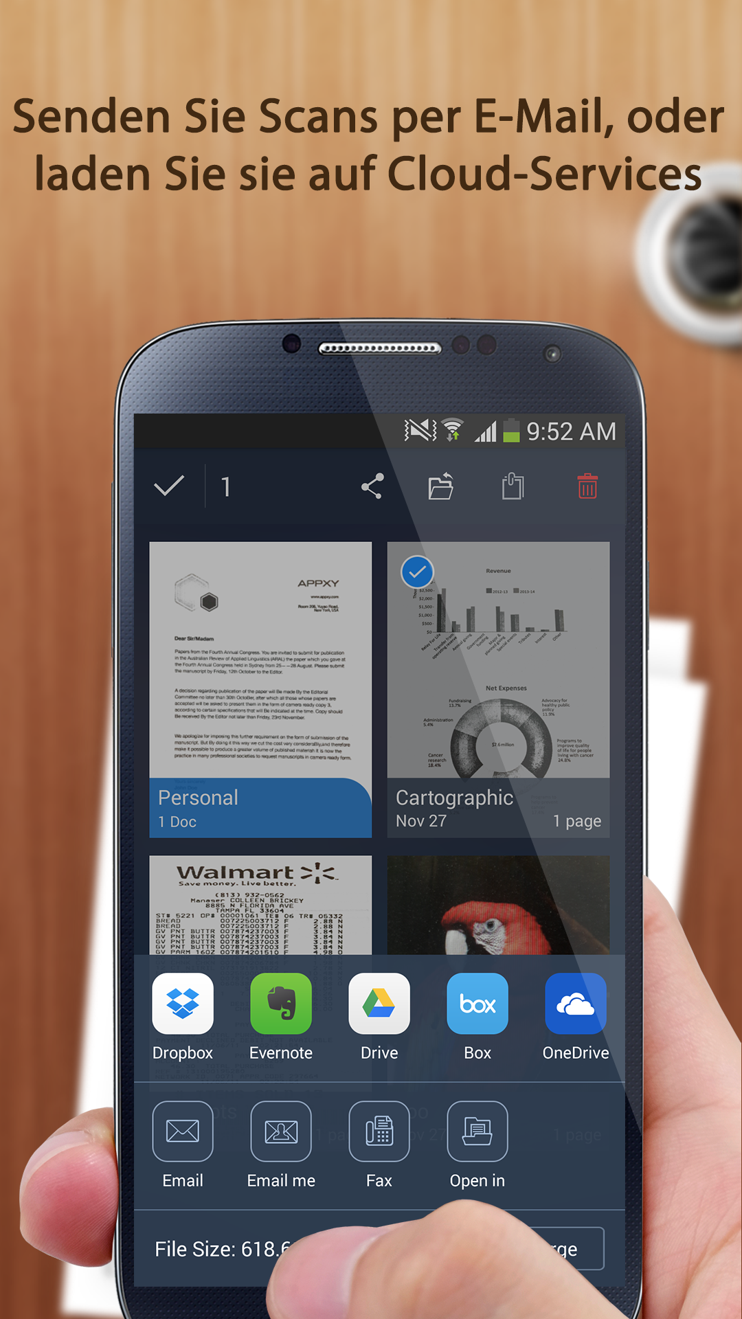 Tiny Scanner Pro - PDF scanner to scan document, receipt & fax: Amazon.de: Apps für Android