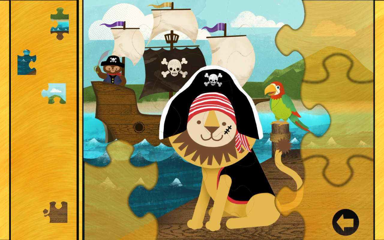 Pirate Preschool Puzzle HD - Fun Educational Toddler Games and School ...