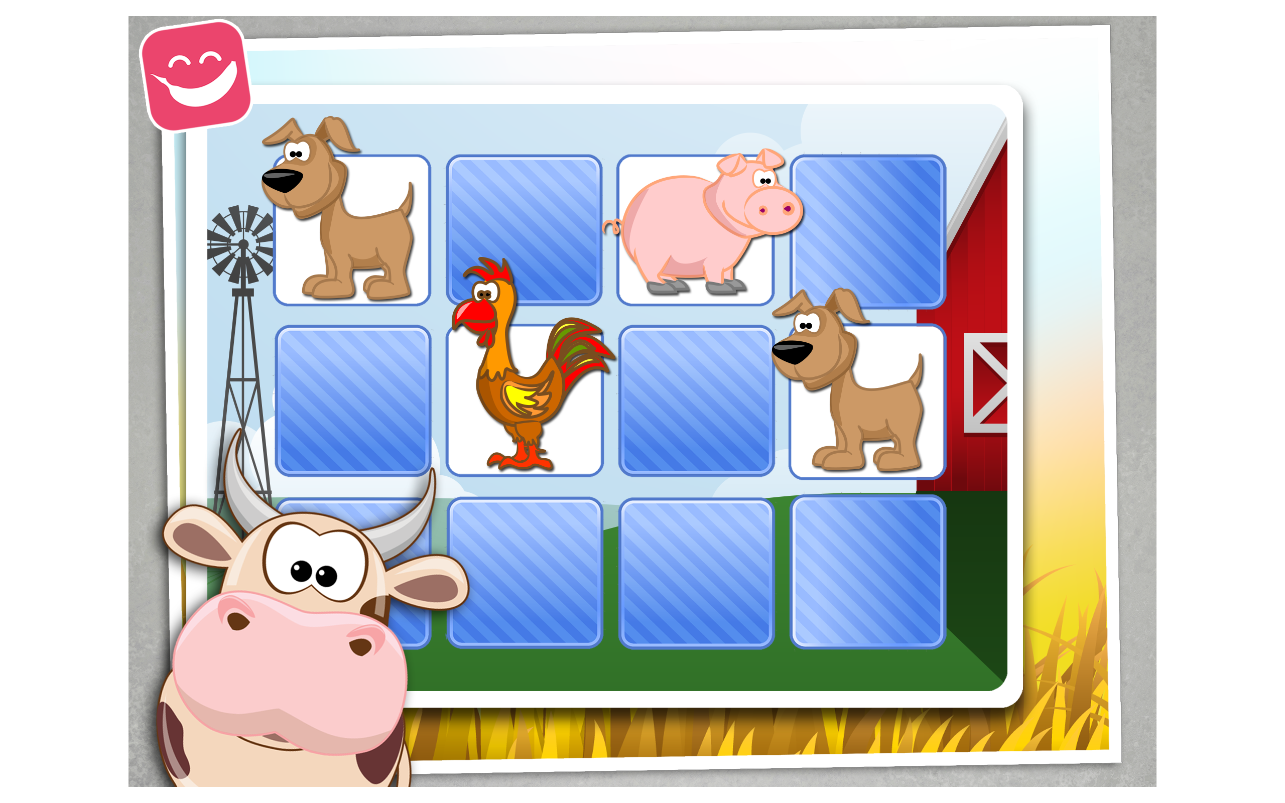 Gratis Gioco di Memoria animali della fattoria : Amazon.it: App e Giochi