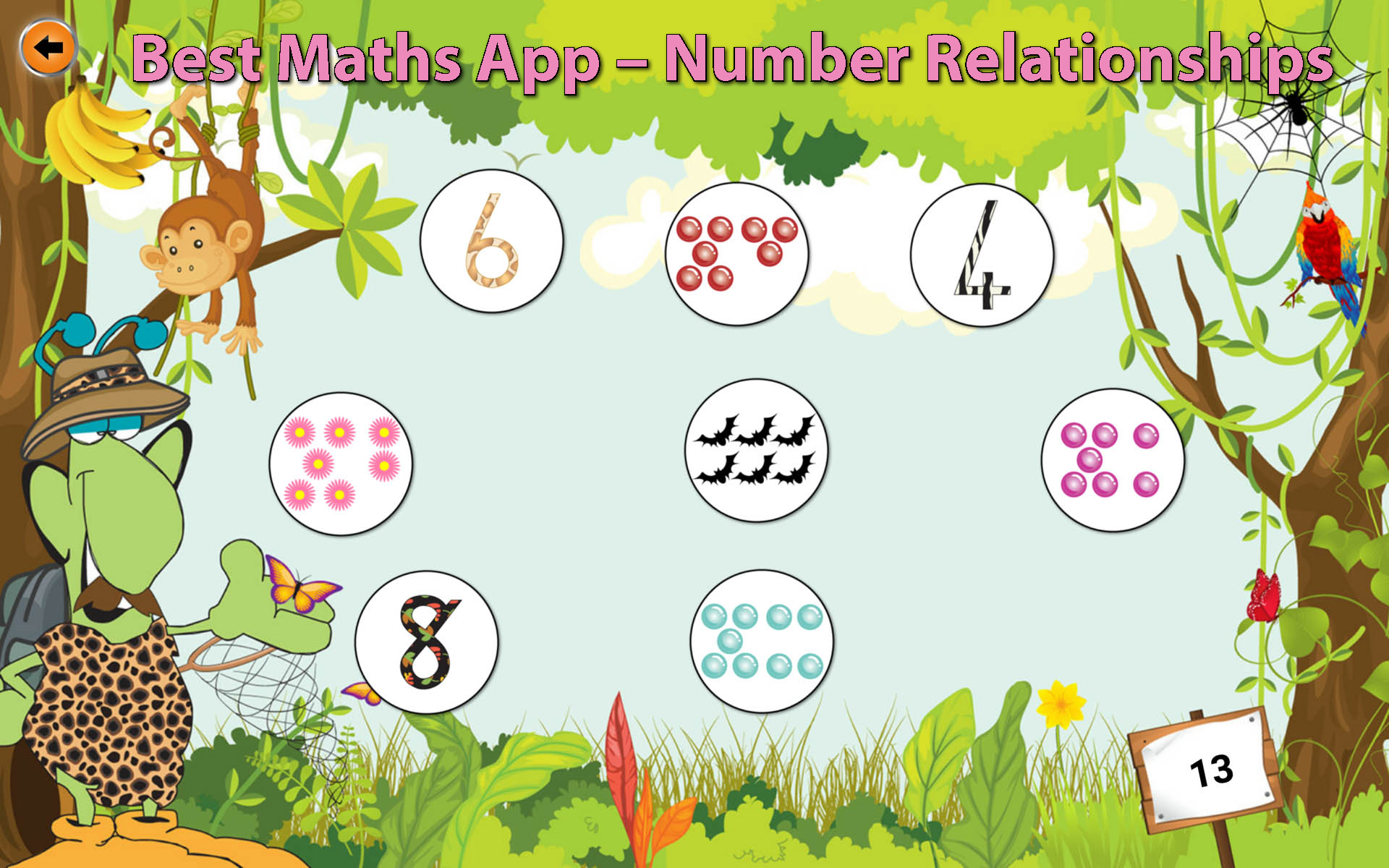 Prof Miki Maths, age 3-5, best math app, vital foundational skills, pre ...