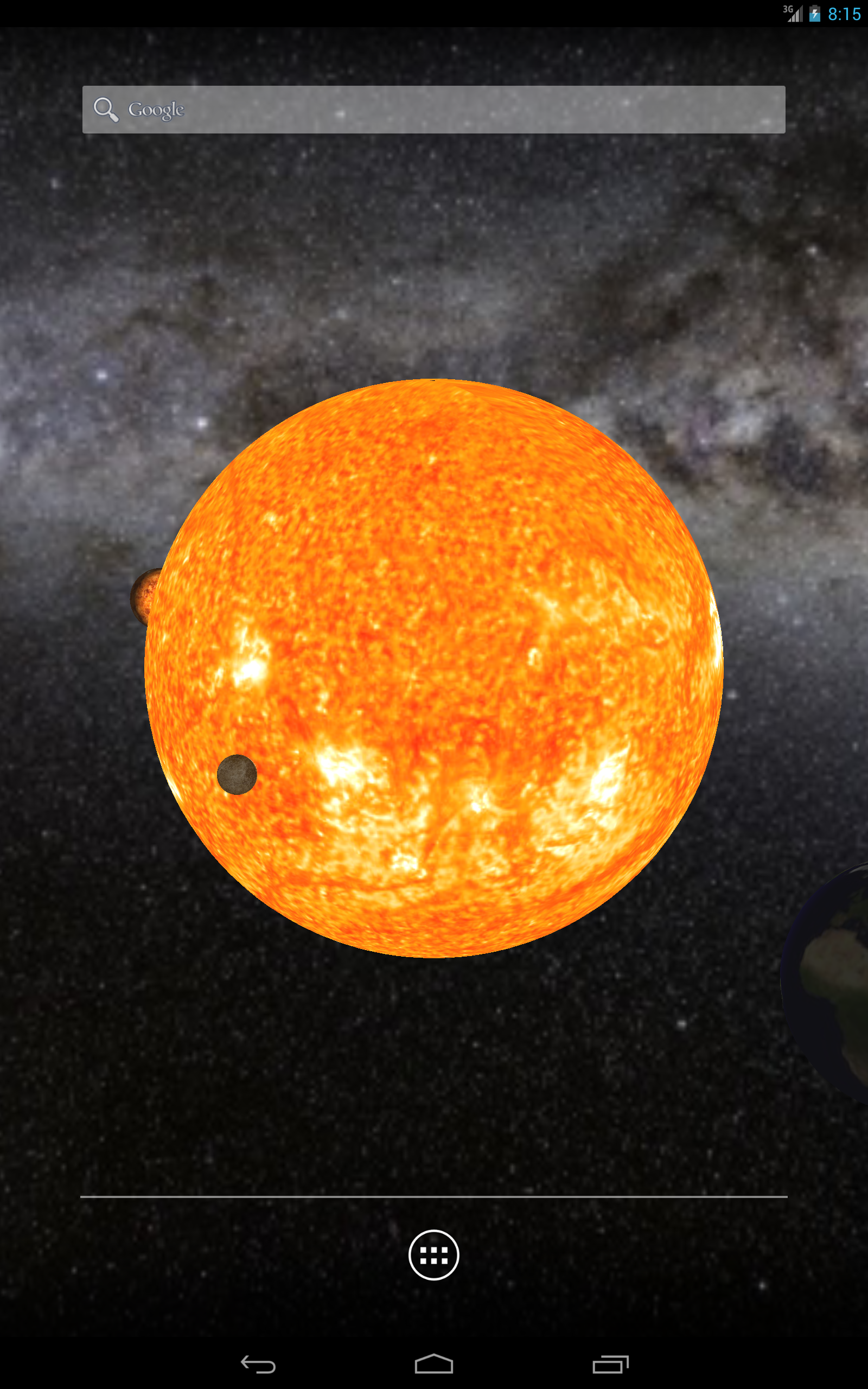 Solar System Live Wallpaper 3D : Amazon.fr: Applis et Jeux