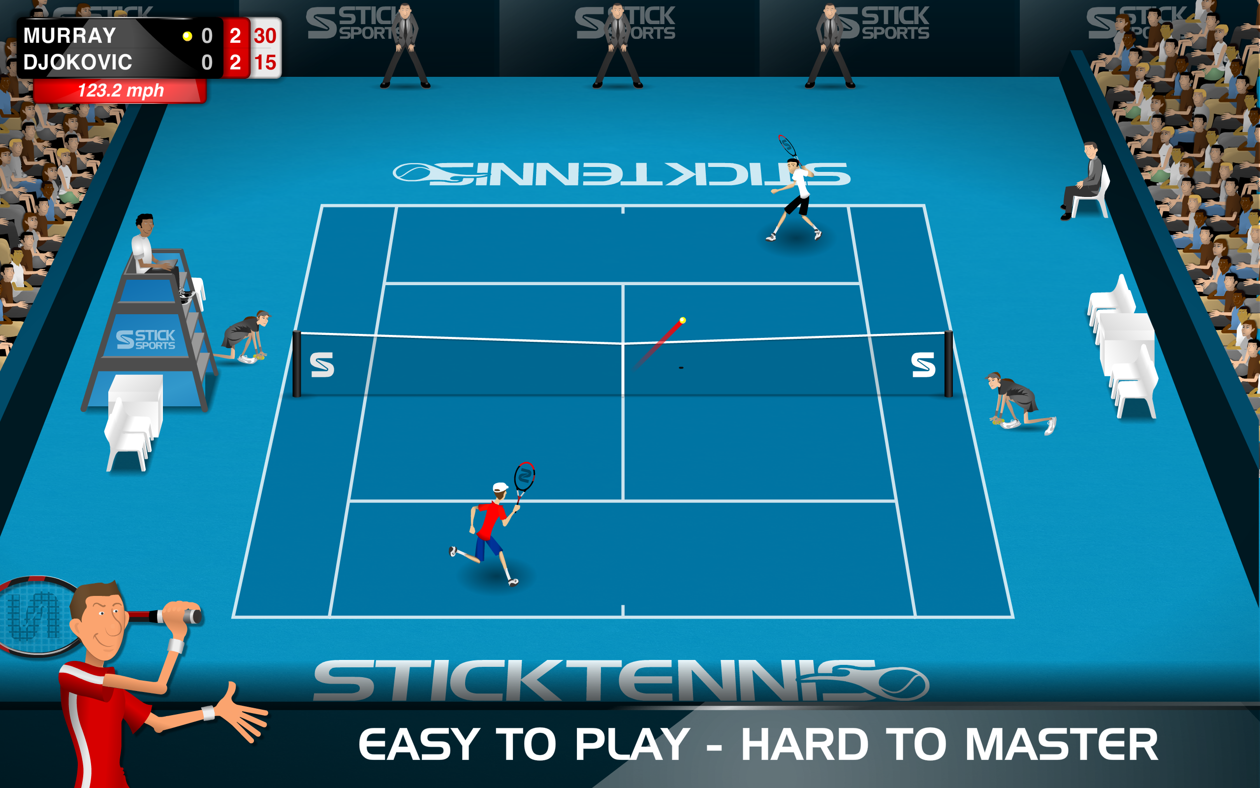 Stick Tennis: Amazon.co.uk: Appstore for Android