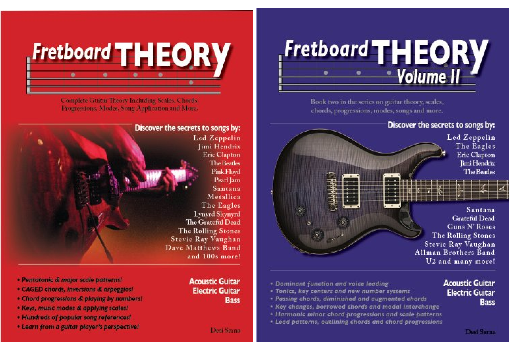 Fretboard Theory Volumes I + II Combined: The complete guitar theory ...