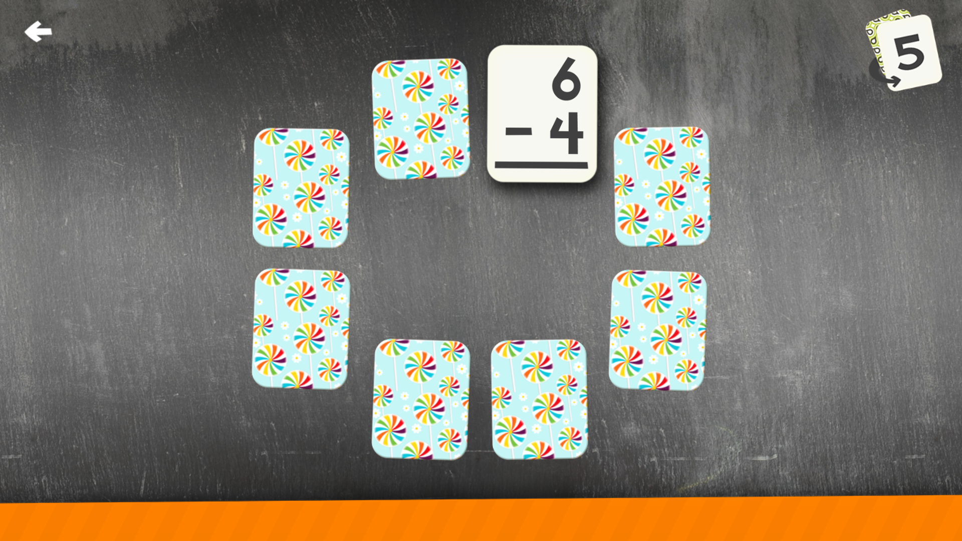 Subtraction Flashcard Match Games for Kids in Kindergarten, 1st and 2nd ...