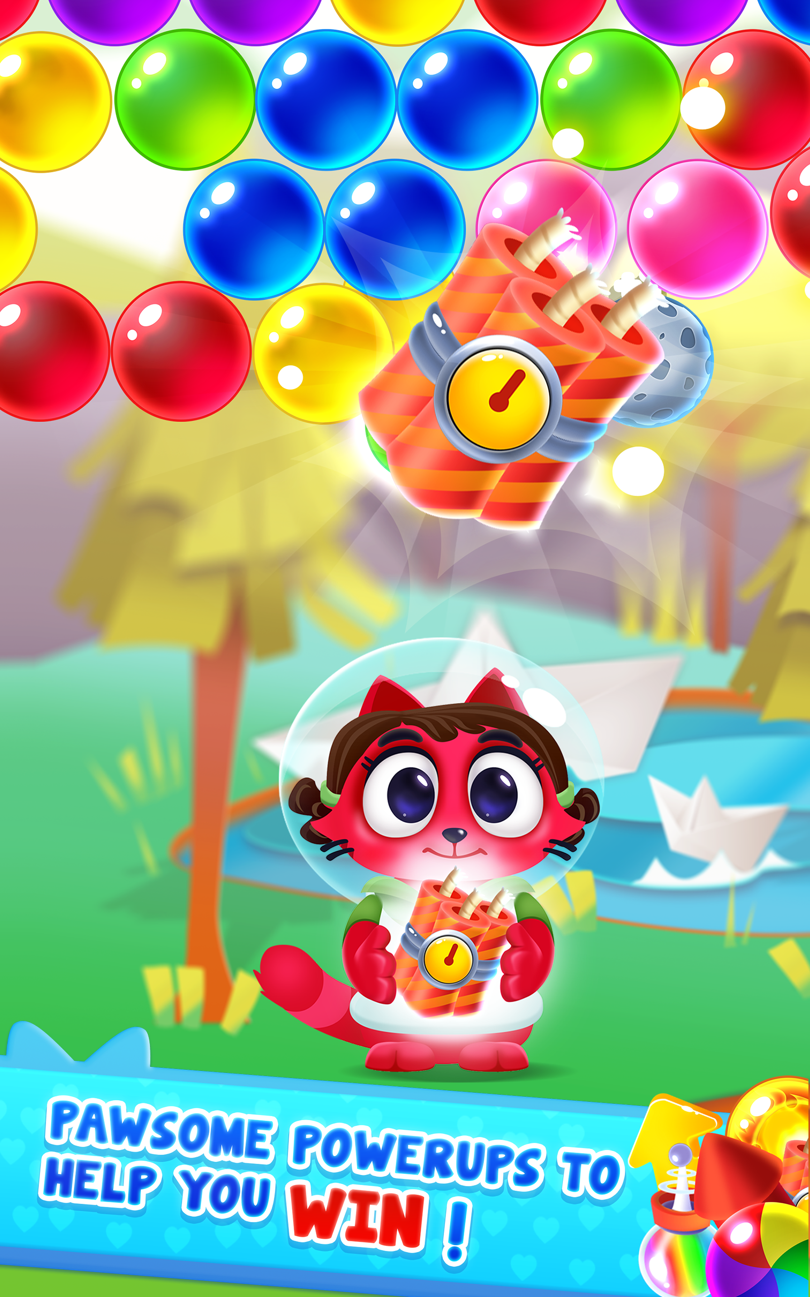 Space Cats Pop - Bubble Shooter Kitty Adventure : Amazon.in: Apps for ...