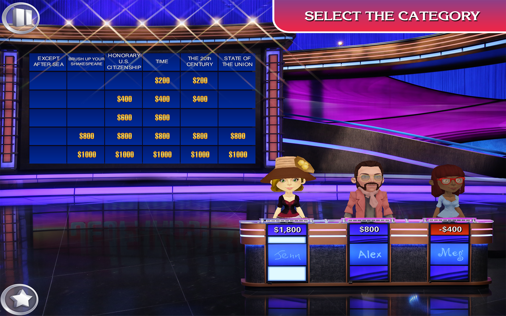Jeopardy HD America s Favorite Quiz Game Amazon it Appstore Per 
