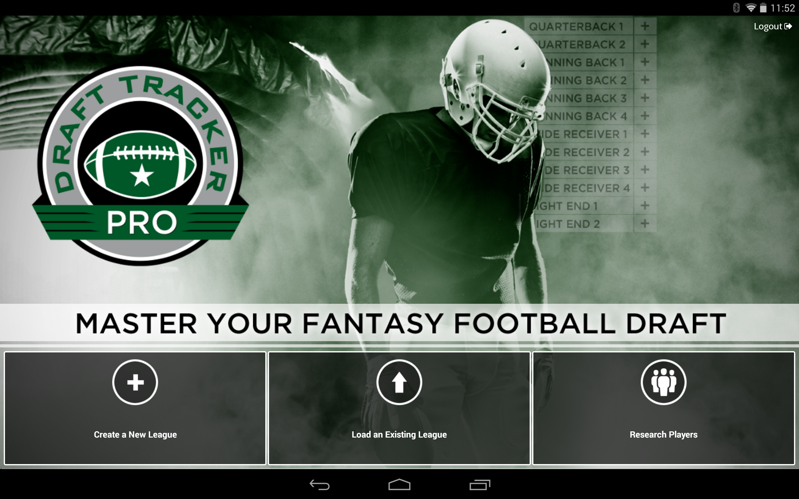 Draft Tracker Pro - Fantasy Football: Amazon.co.uk: Appstore for Android