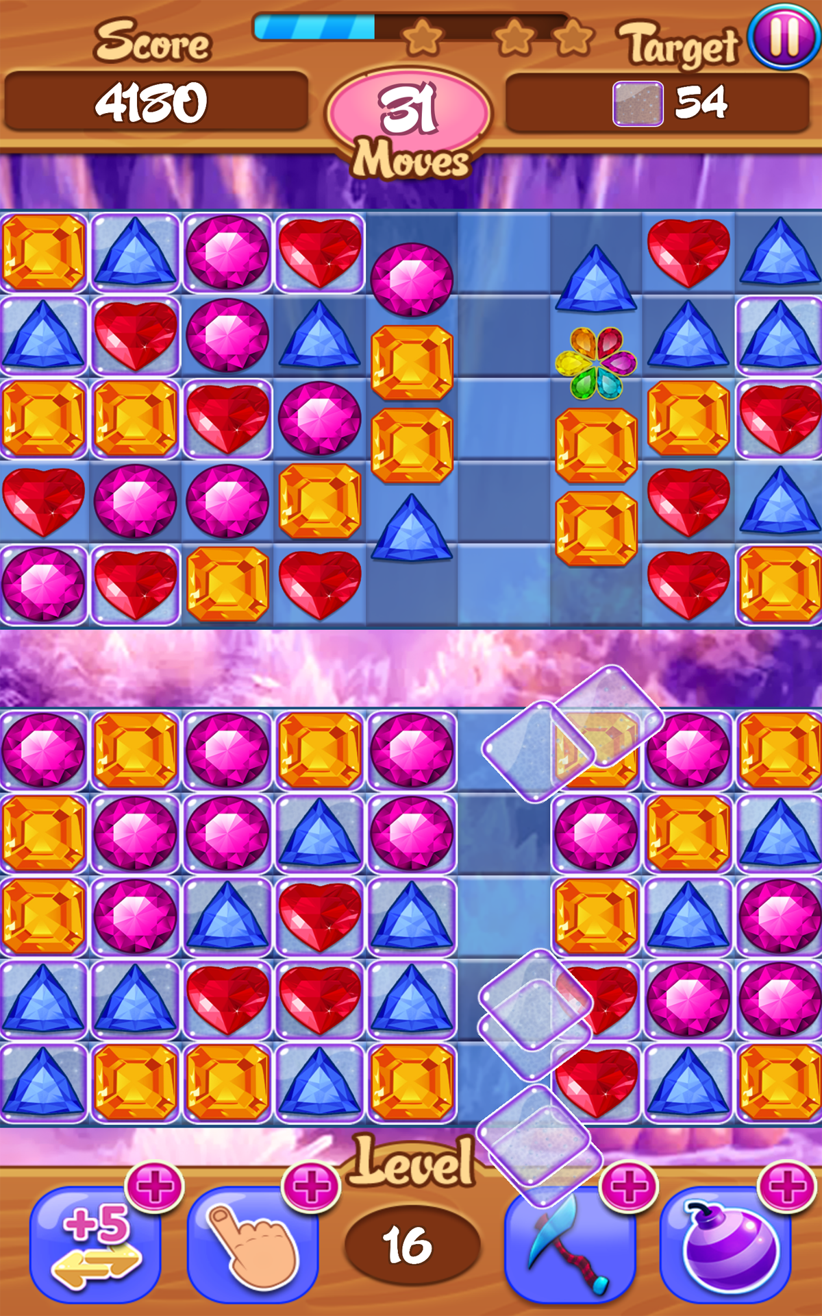 Crystal Blast: Gems and Jewels Diamand Dash - Ultimate Match 3 Gems or ...