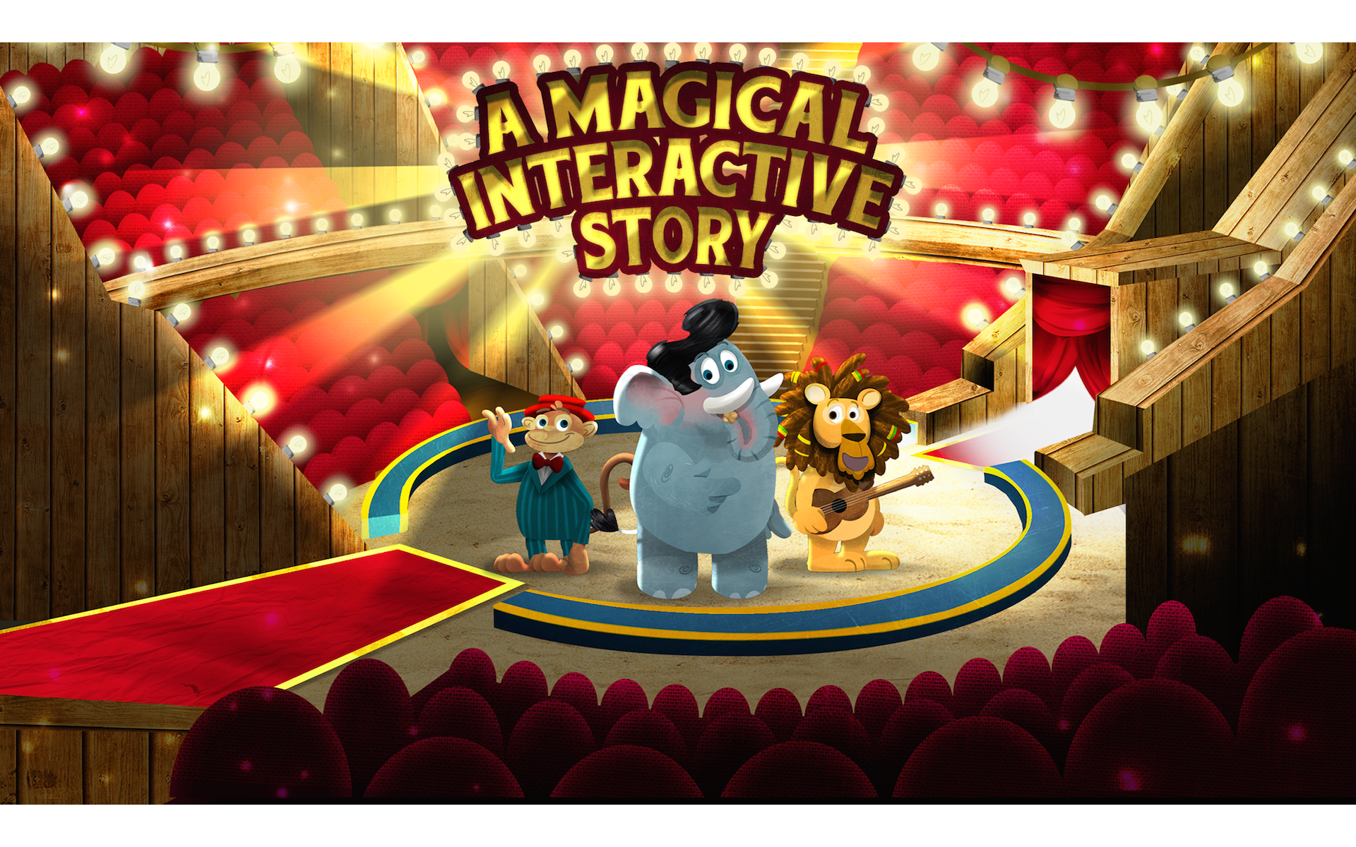 Jogo Circus Animals playfully teaches children that finishing their ...
