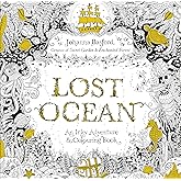 Lost Ocean: An Inky Adventure and Coloring Book for Adults : Basford ...