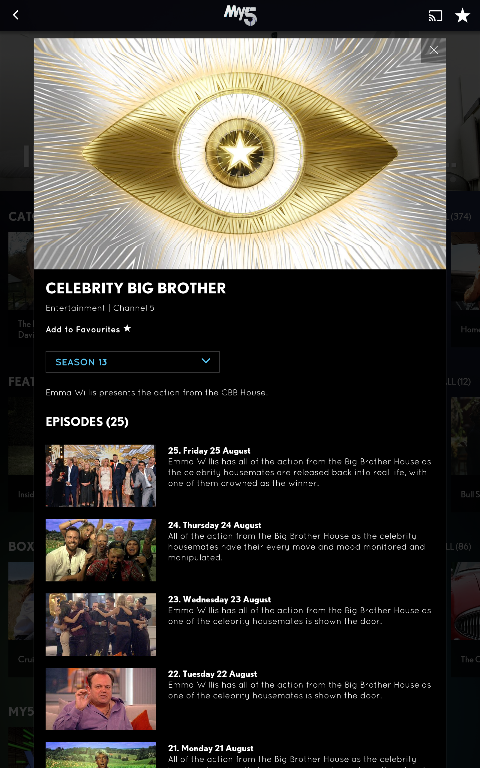 My5: Amazon.co.uk: Appstore for Android