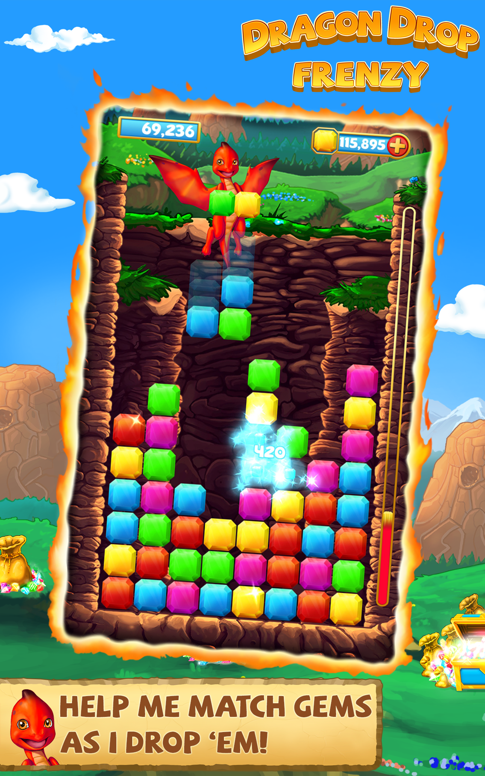 Dragon Drop Frenzy - Match 3 Games: Amazon.co.uk: Appstore for Android