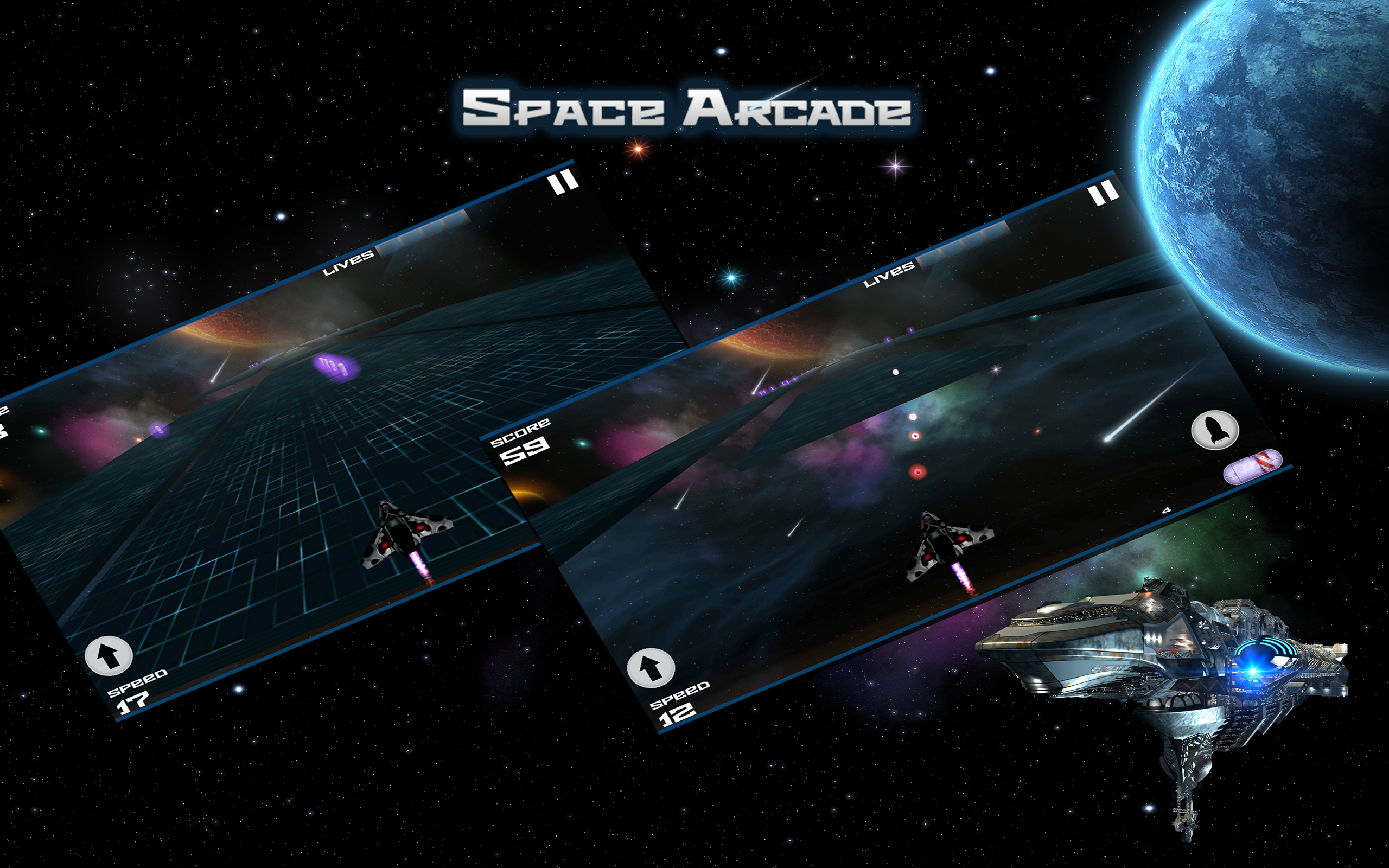 Space Arcade 3D : Amazon.co.uk: Apps & Games
