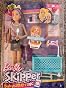 Barbie Famille coffret poupée Skipper baby-sitter aux cheveux lisses ...