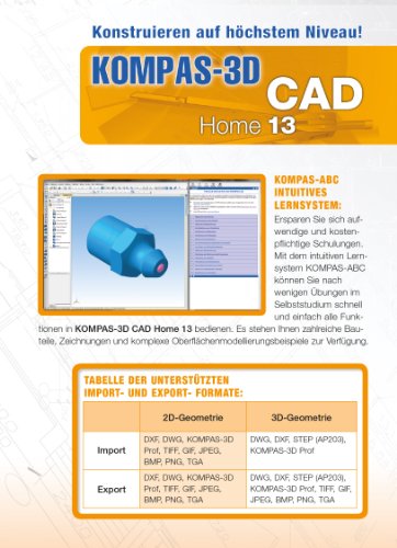 Kompas-3D CAD Home 13 [Download] : Amazon.de: Software