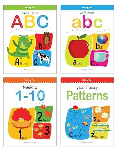 Buy Writing Practice A Set Of 4 Books Write And Practice Capital 