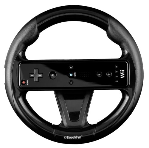 Nintendo Wii Racing Wheel, black : Amazon.de: Games