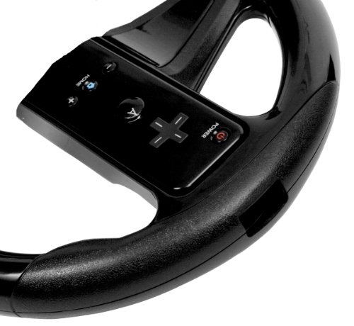 Nintendo Wii Racing Wheel, black : Amazon.de: Games