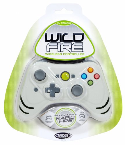 Xbox 360 - Wireless Wildfire Controller mit Turbo-RapidFire, weiß ...