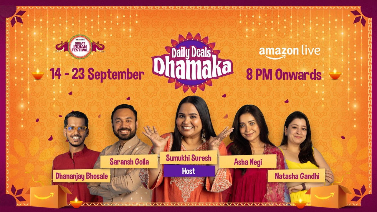 Watch the latest from Daily Deals Dhamaka on Amazon Live