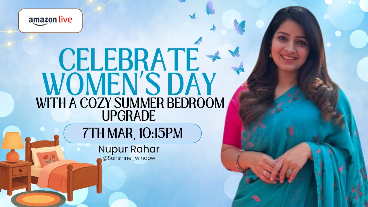 Watch the latest from Nupur Rahar on Amazon Live