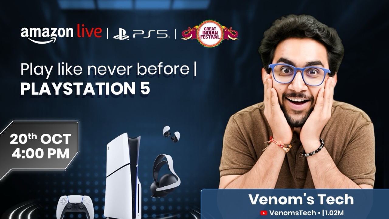 Watch Play like never before | PlayStation 5 on Amazon Live