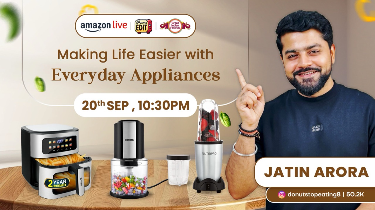 Watch Making Life Easier with Everyday Appliances on Amazon Live
