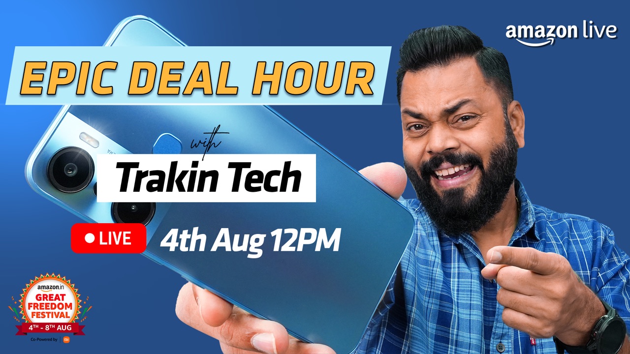 Watch Epic Deal Hour with Trakin Tech on Amazon Live