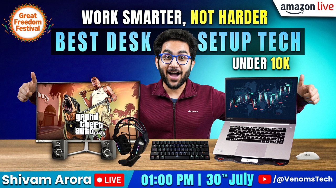 Watch the latest from Shivam Arora on Amazon Live