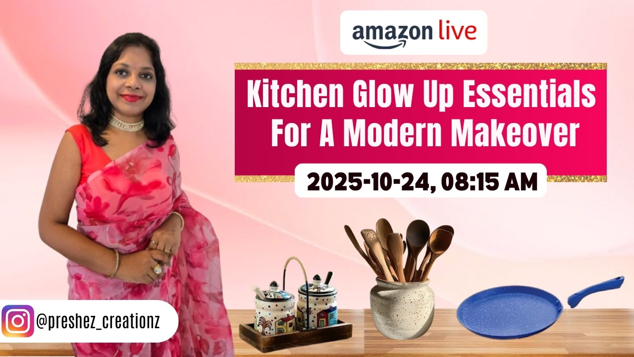 Watch Kitchen Glow Up Essentials For A Modern Makeover on Amazon Live