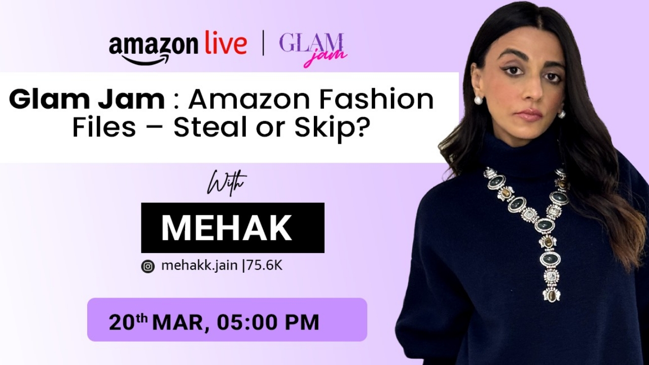 Watch Glam Jam& Amazon Fashion Files – Steal or Skip? on Amazon Live