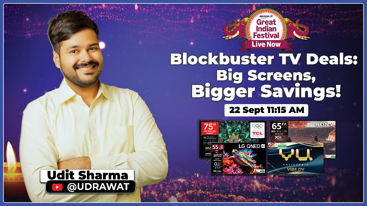 Watch Blockbuster TV Deals& Big Screens, Bigger Savings! on Amazon Live
