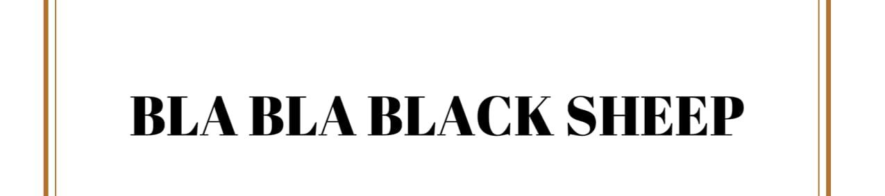 Bla Bla black sheep's Amazon Page