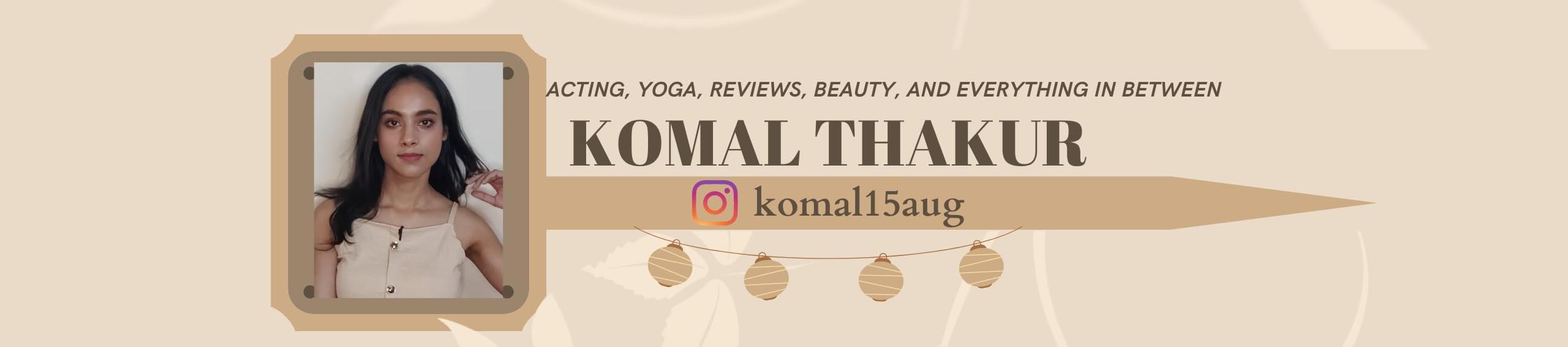 Komal Thakur's Amazon Page