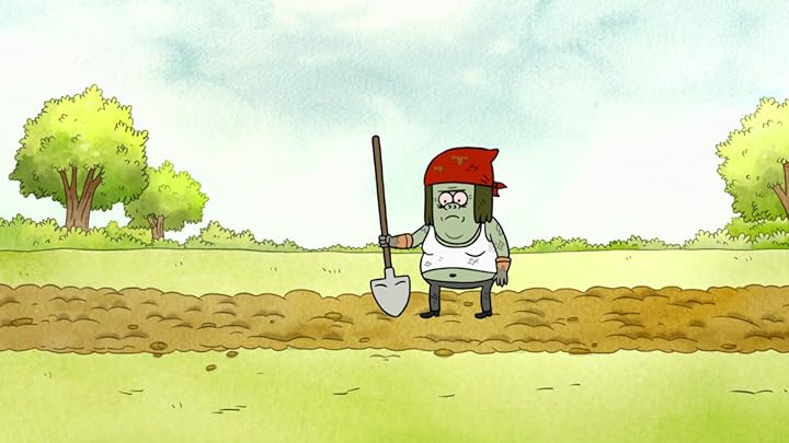 Muscle Man Regular Show Face