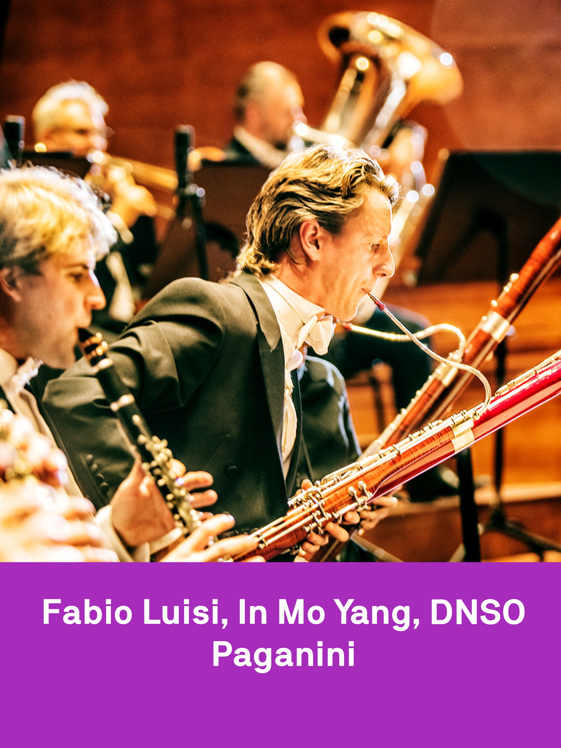 Prime Video: Fabio Luisi, In Mo Yang, DNSO : Paganini