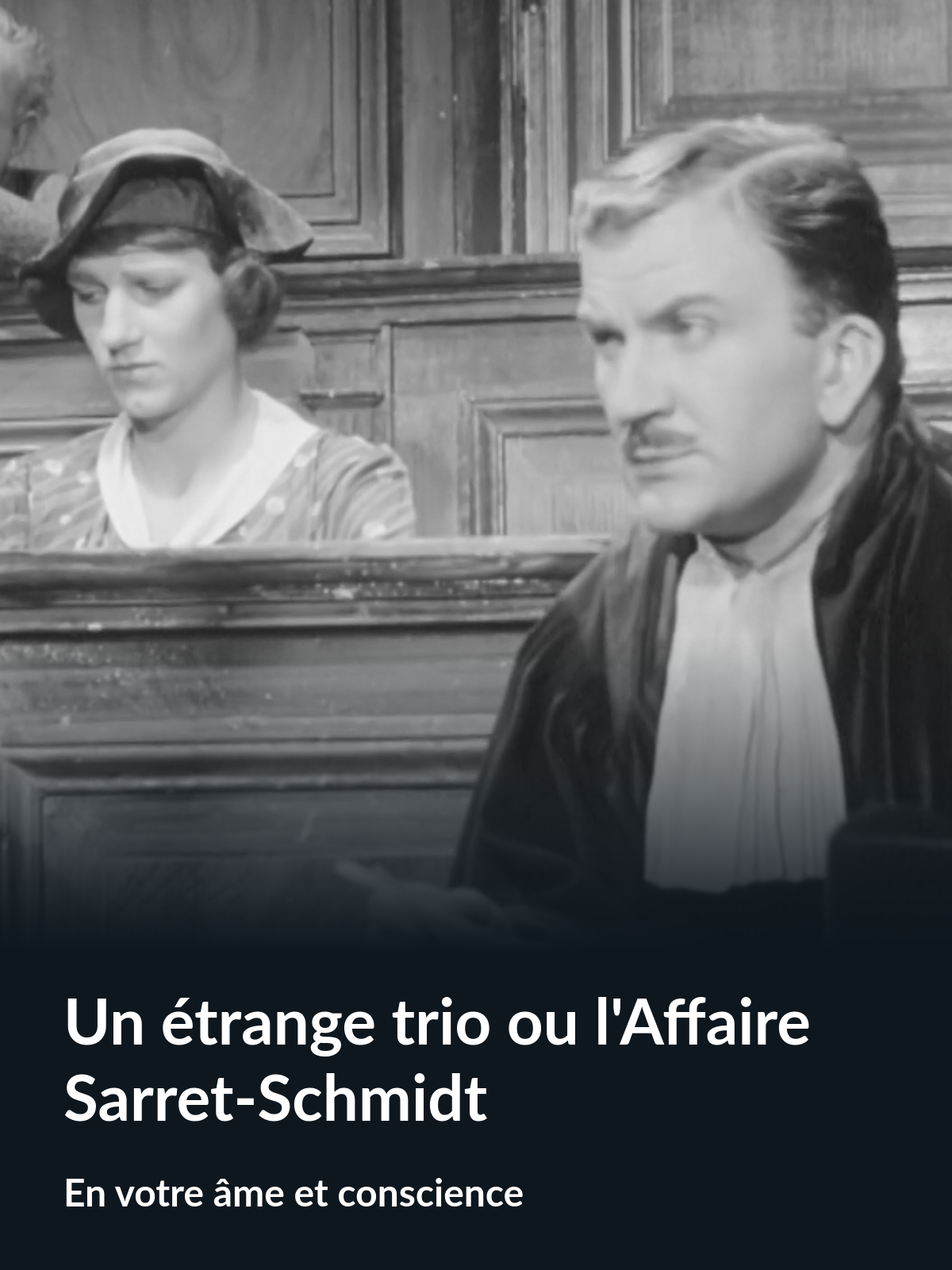 Prime Video: Un étrange trio ou l'Affaire Sarret-Schmidt (En votre âme et conscience)