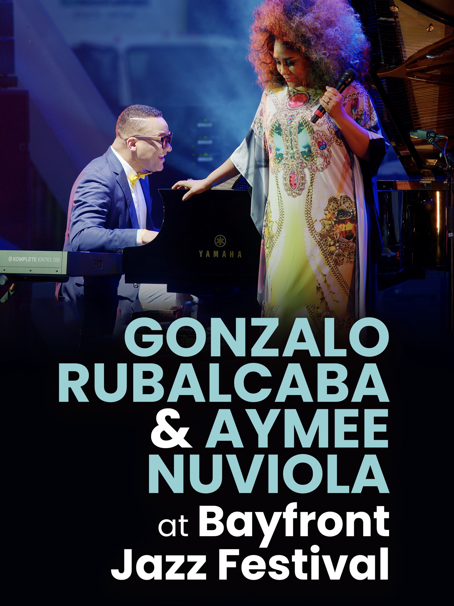 Prime Video: Gonzalo Rubalcaba & Aymee Nuviola at Bayfront Jazz Festival