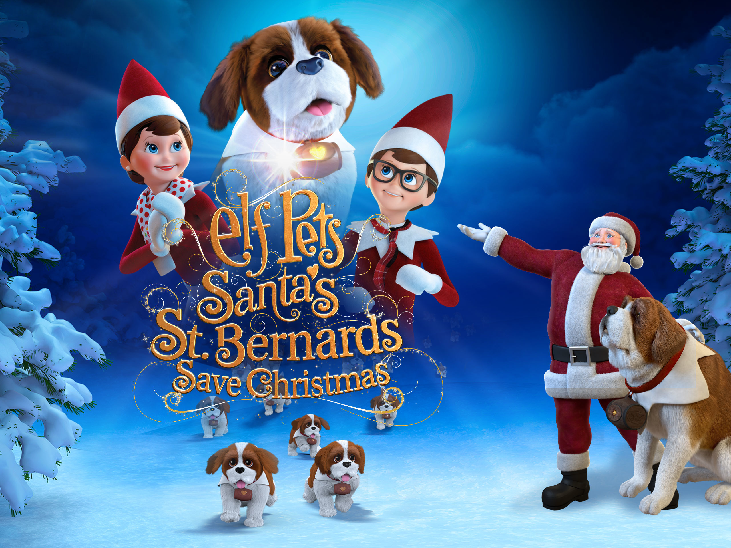 Prime Video: Elf Pets: Santaâ€™s St. Bernards Save Christmas