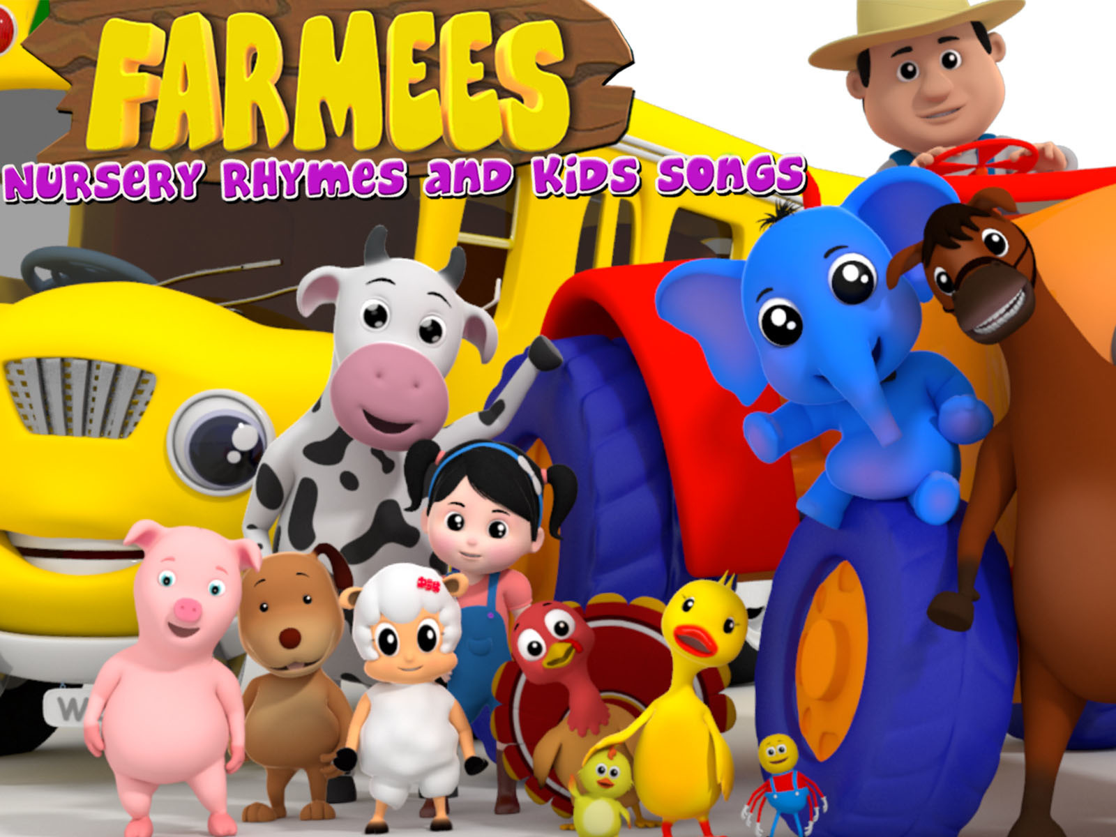 Prime Video: Farmees - Nursery Rhymes and Kids Songs
