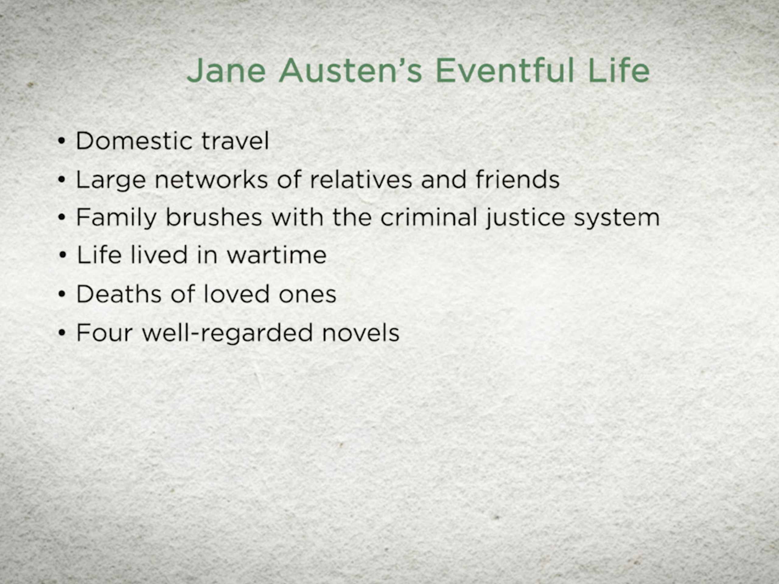 Prime Video: The Life and Works of Jane Austen