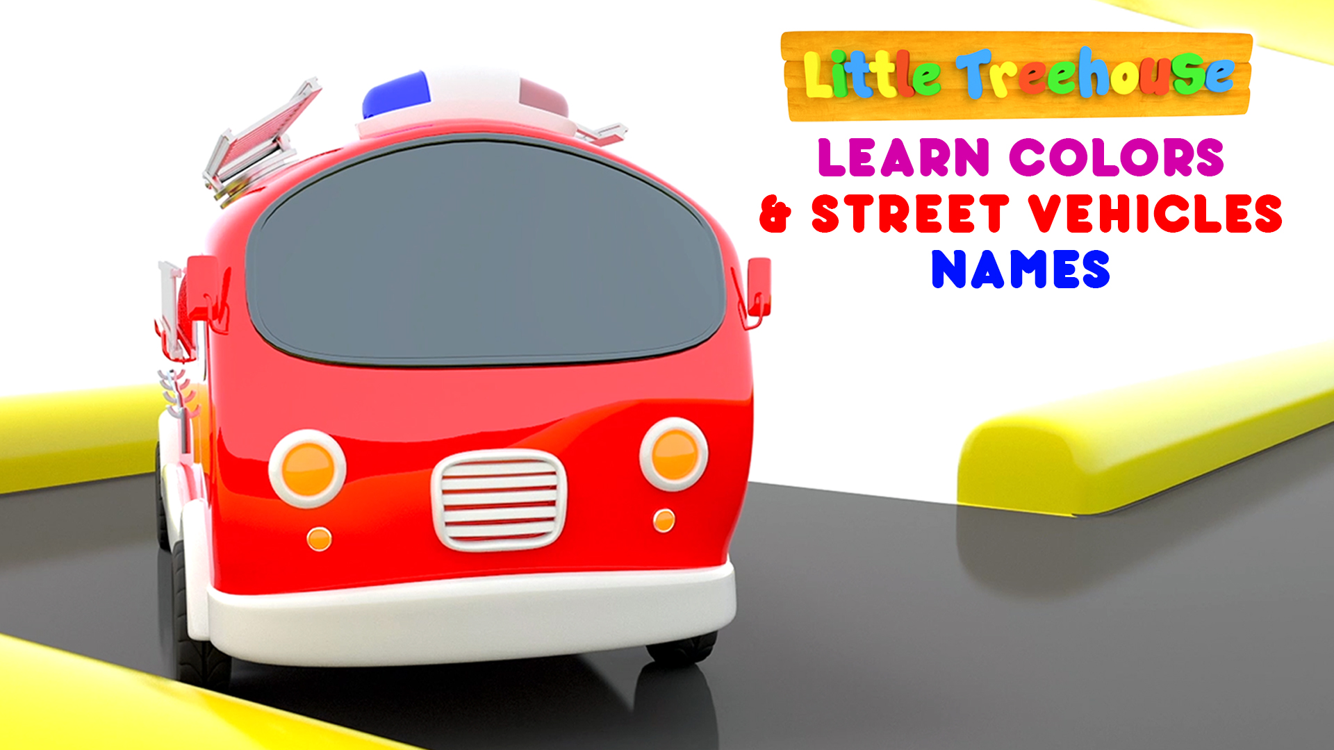 Watch Wheels On The Fire Truck + More Nursery Rhymes for Kids - Little ...