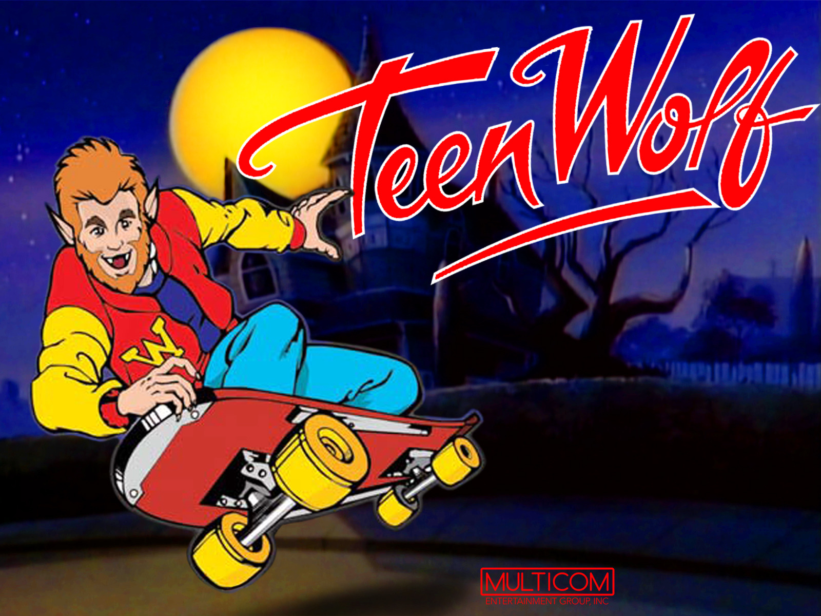 Teen Wolf Cartoon