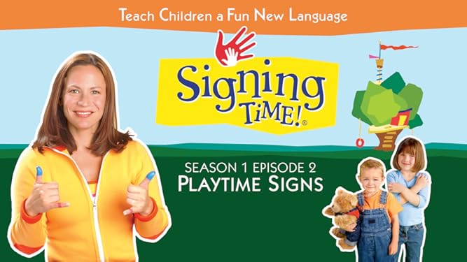 Watch Signing Time Season 1 Episode 2: Playtime Signs | Prime Video