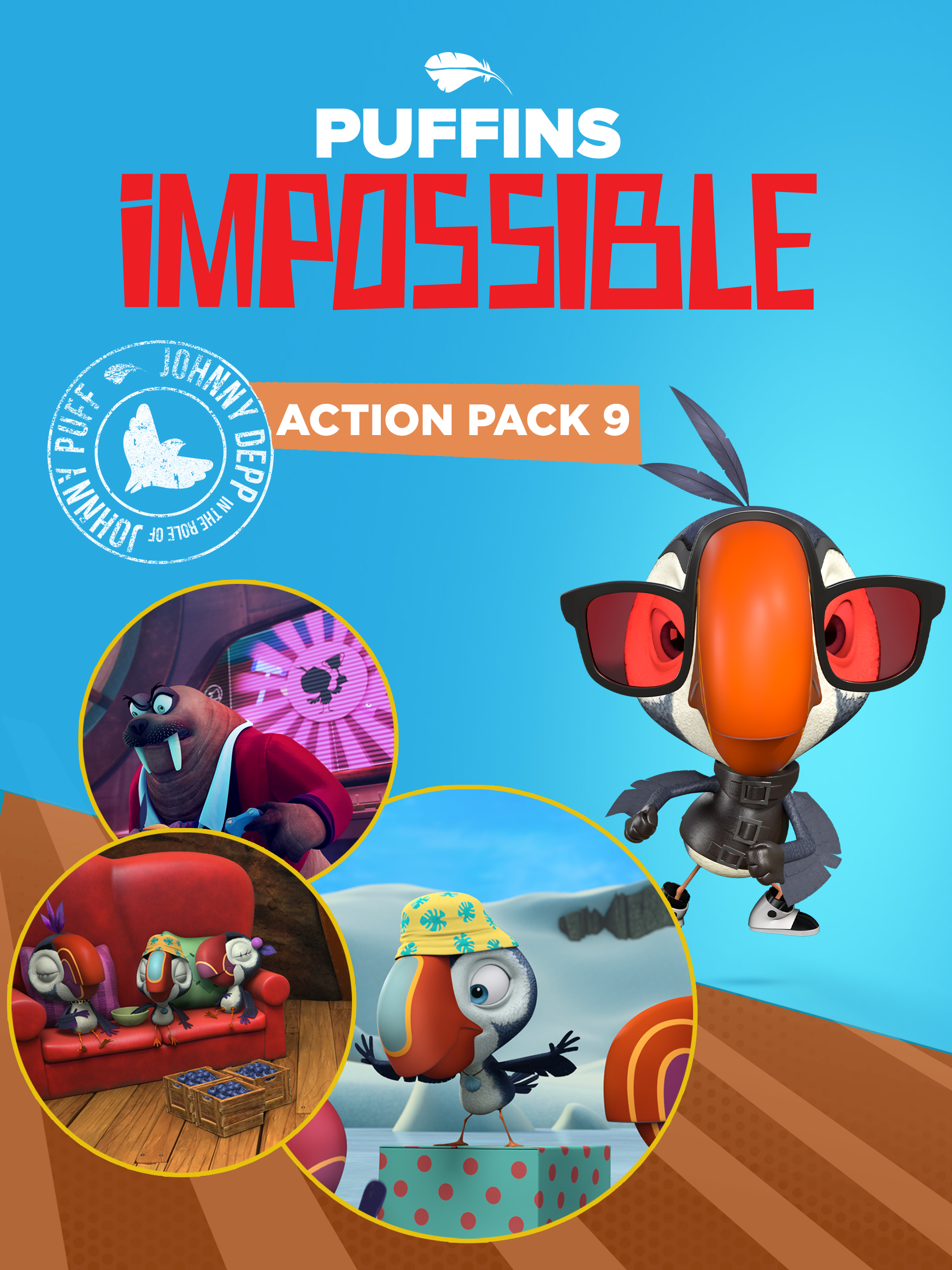 Prime Video: Puffins Impossible: Action Pack 9